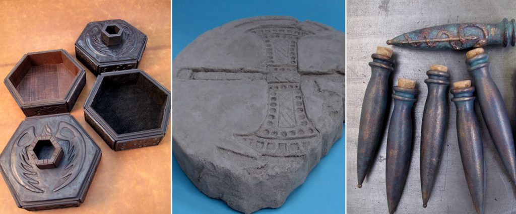 BBC Atlantis Sculpted Props and Sets - Model Makers Bristol / Amalgam ...