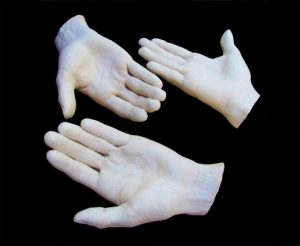 Cast hands props - Model Makers Bristol / Amalgam Model Making