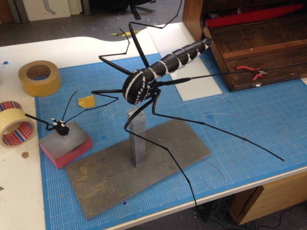 Large scale insect models for IVCC to mark World Malaria Day - Model ...