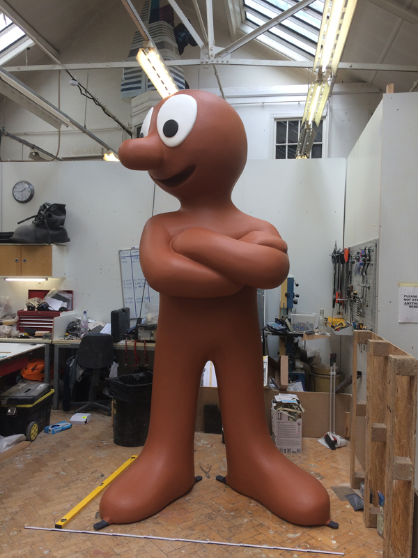 Megamorph, Aardman’s desktop icon gets supersized. - Model Makers ...